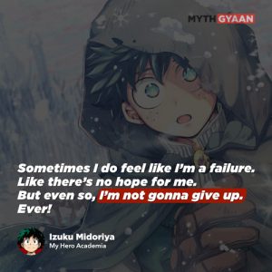 20+ My Hero Academia Quotes that will show you how to be a hero