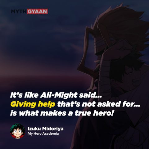 20+ My Hero Academia Quotes that will show you how to be a hero